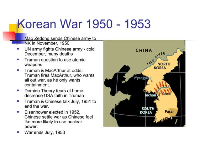 APUSH Korean War and Eisenhower Foreign Policy | PPT