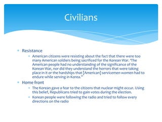 Korean War 1950-1953 | PPTX