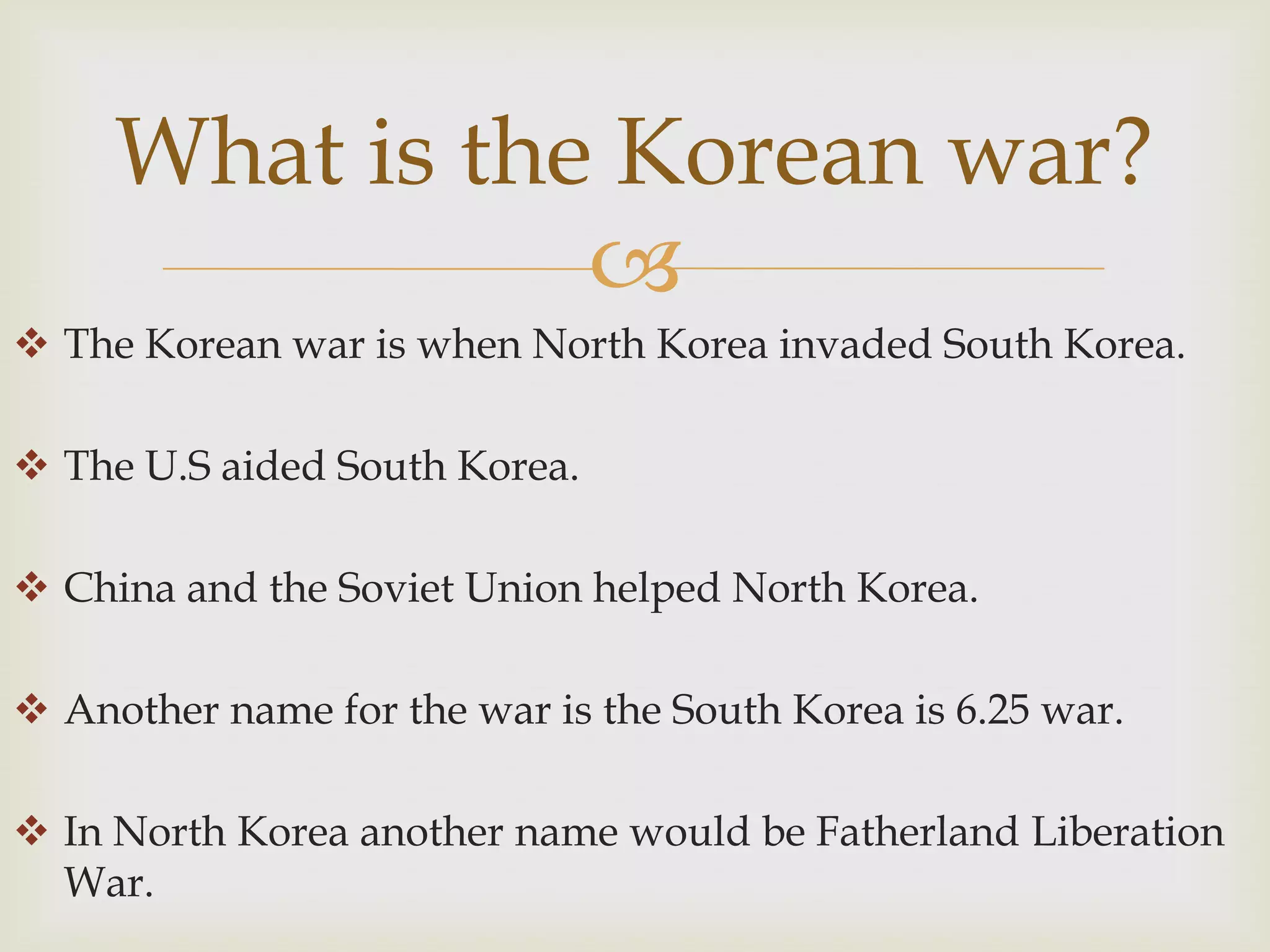 Korean war | PPTX