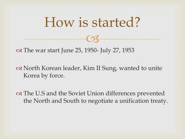 Korean war | PPTX | War and Conflicts