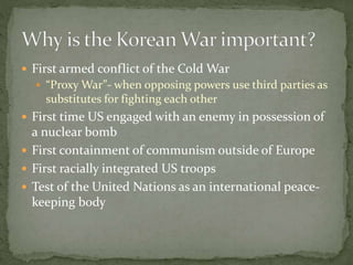 Korean War | PPTX