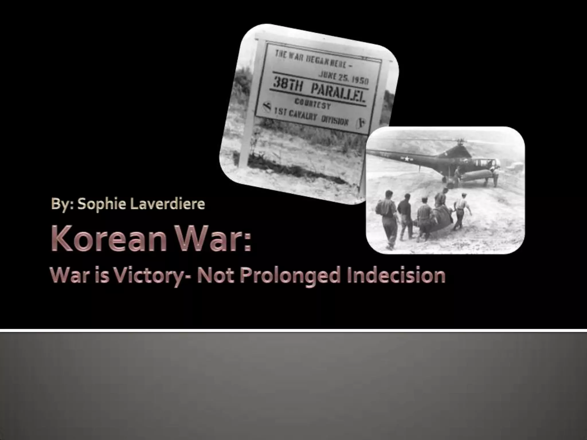 Korean war powerpoint | PPT