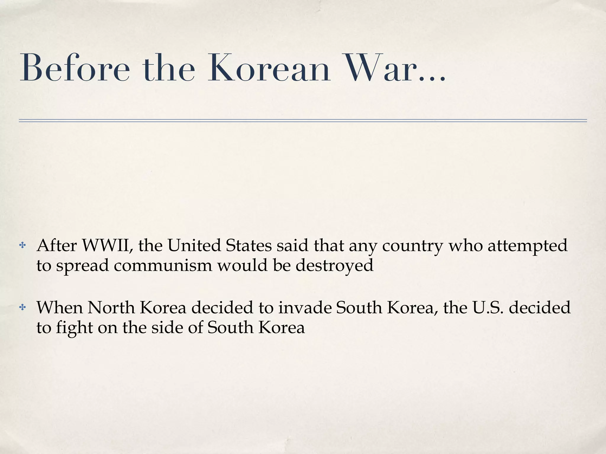Korean war (ppt) | PPT