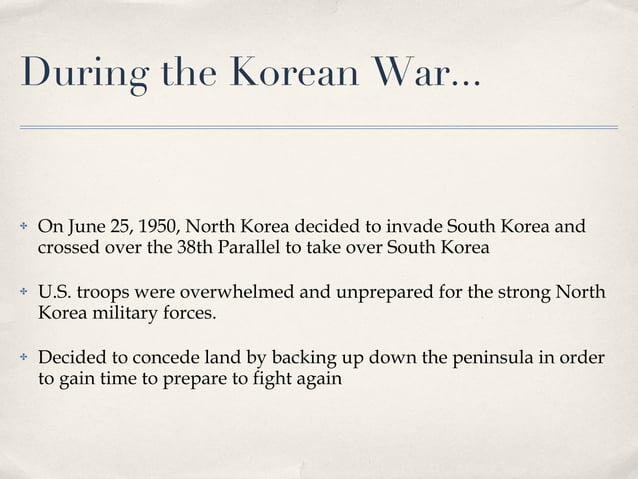 Korean war (ppt) | PPT | War and Conflicts