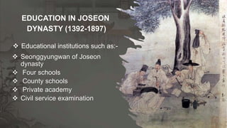 Ancient Korean Education System PPT | PPTX