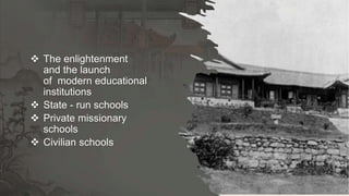 Ancient Korean Education System PPT | PPTX