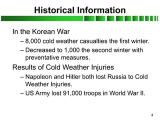 Korea_Soldiers_Guide_to_Prevent_Cold_Weather_Injuries.ppt