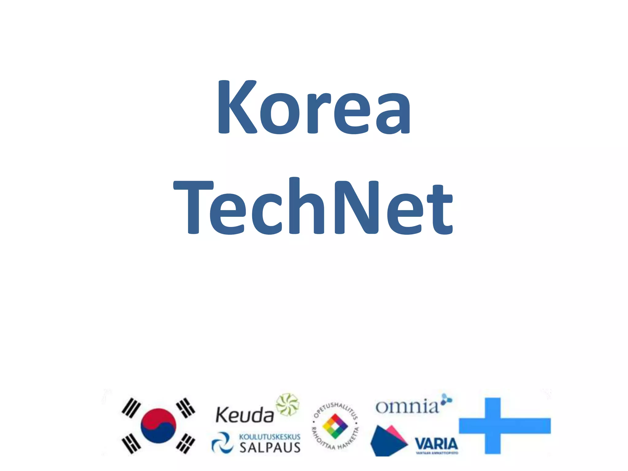 Korea technet esittely | PPT