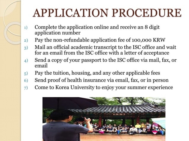 Korea University ISC Presentation | PPTX