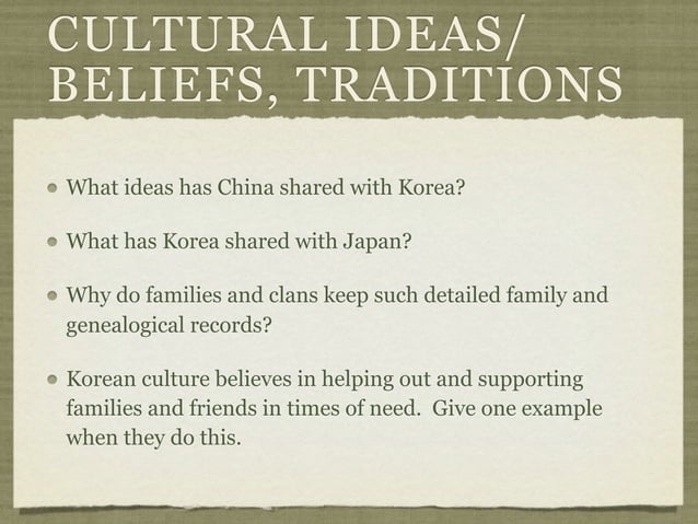 Korea webquest | PPT