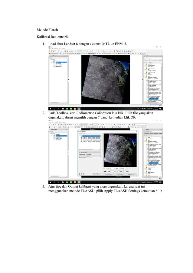 Tutorial Koreksi Atmosfer DOS | PDF