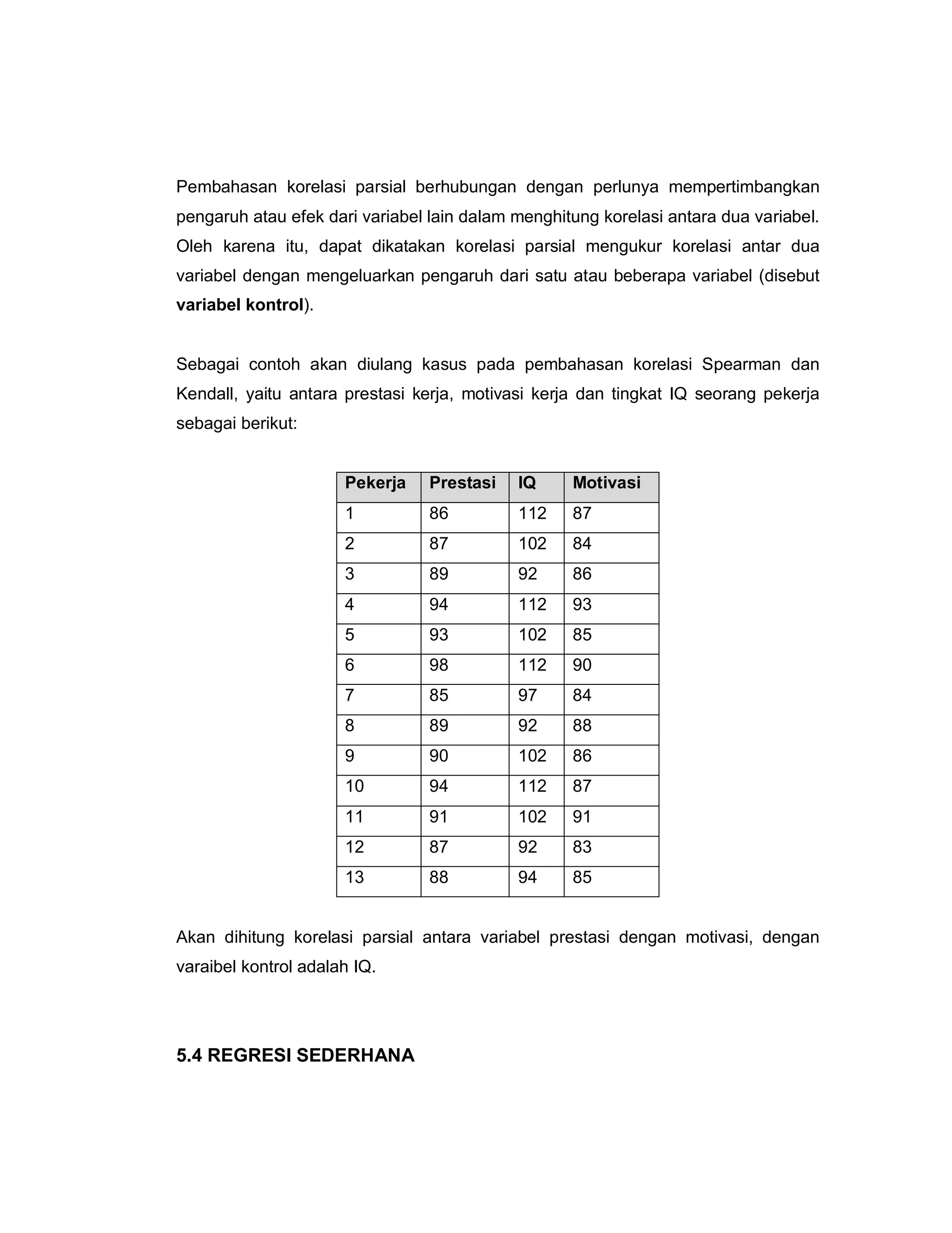 Korelasi dan regresi | PDF