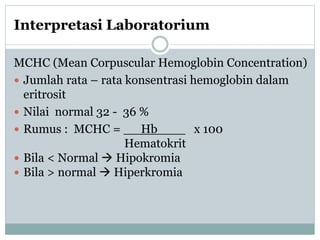 KORELASI NILAI LABORATORIUM PADA KEHAMILAN | PPT