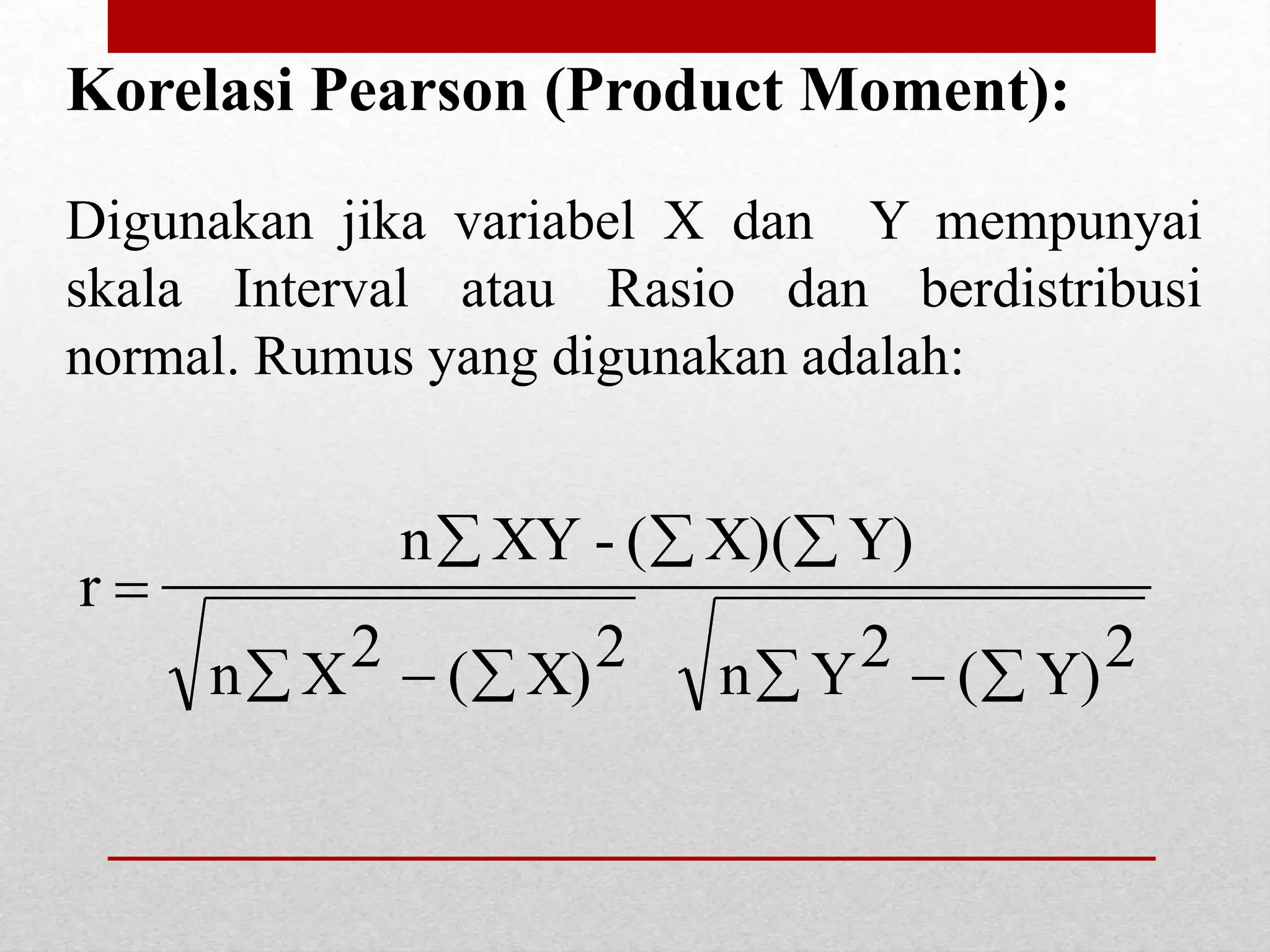 Korelasi pearson | PPT