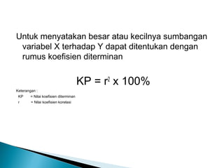 Korelasi produk moment | PPT