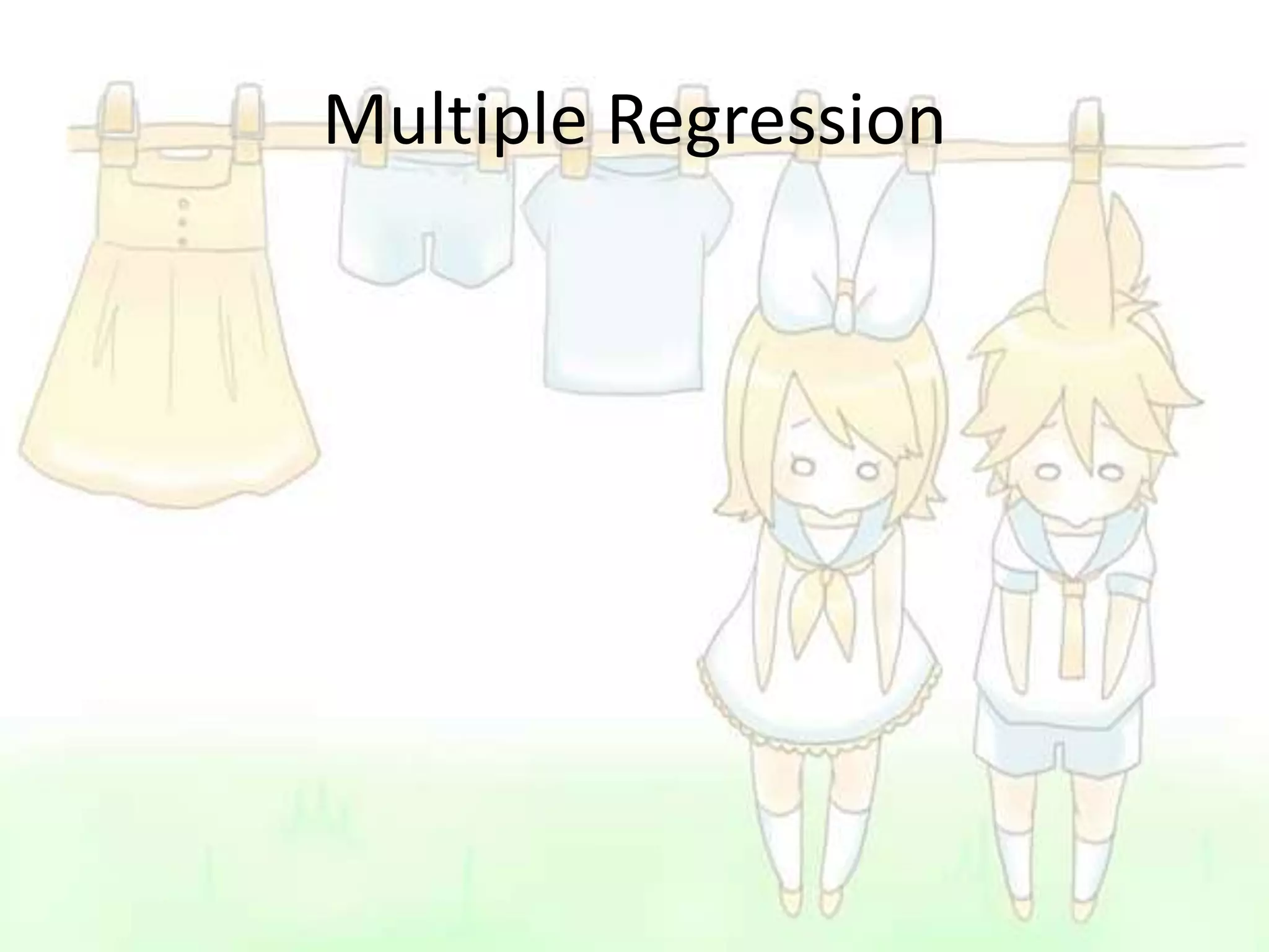 Korelasi, simple regression dan multiple regression | PPTX