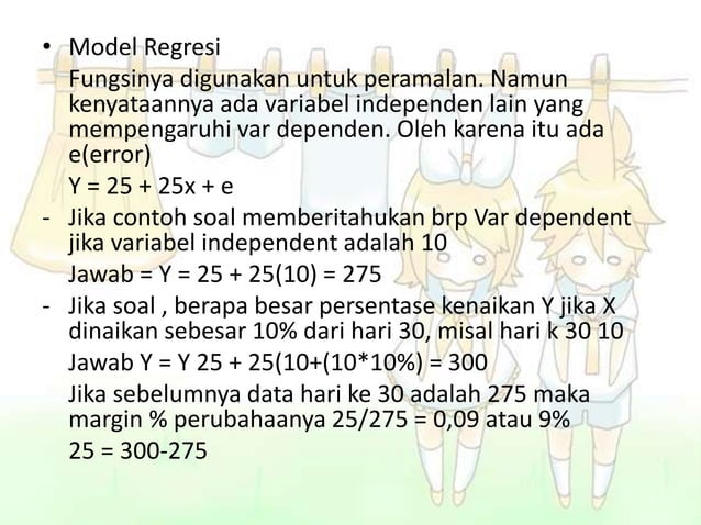 Korelasi, simple regression dan multiple regression | PPTX