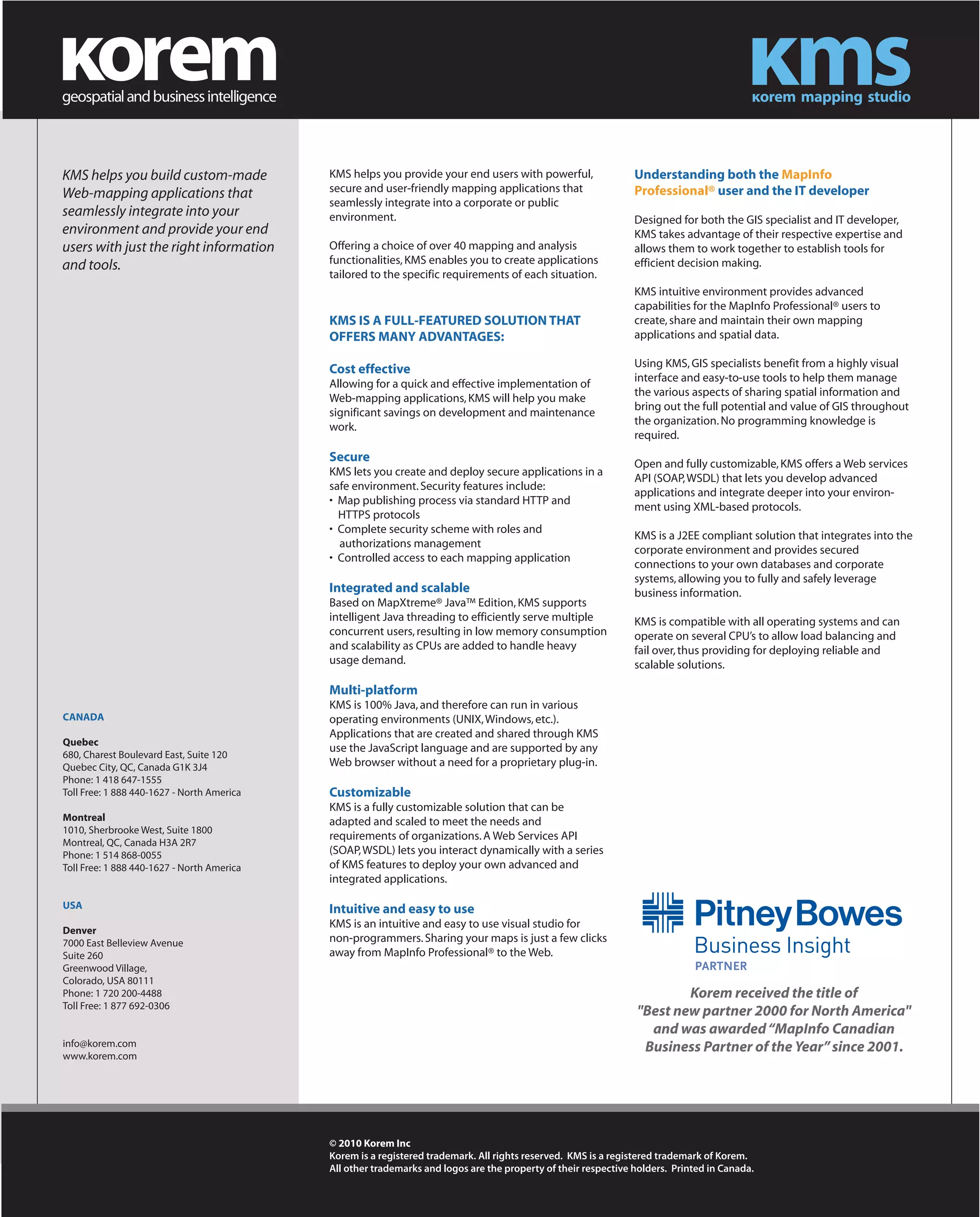 Korem KMS Overview | PDF