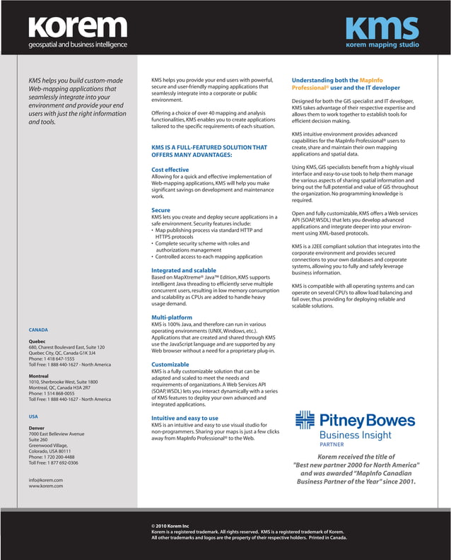 Korem KMS Overview | PDF