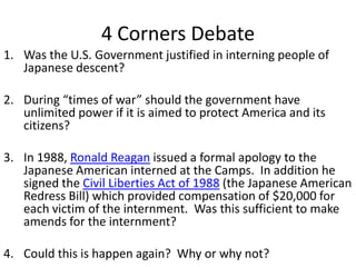 Korematsu and internment | PPT