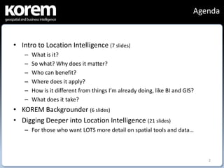 Enterprise Location Intelligence | PDF