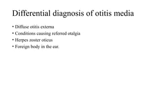 KORESH acute and chronic otitis media PPT.pptx
