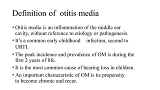 KORESH acute and chronic otitis media PPT.pptx