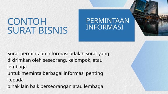 korespondensi bisnis efektif & profesional | PPTX