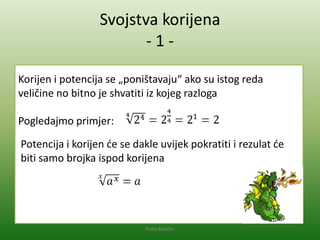 Korijeni | PPT