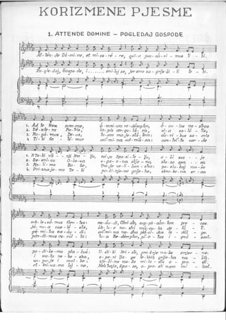 Korizmene pjesme | PDF