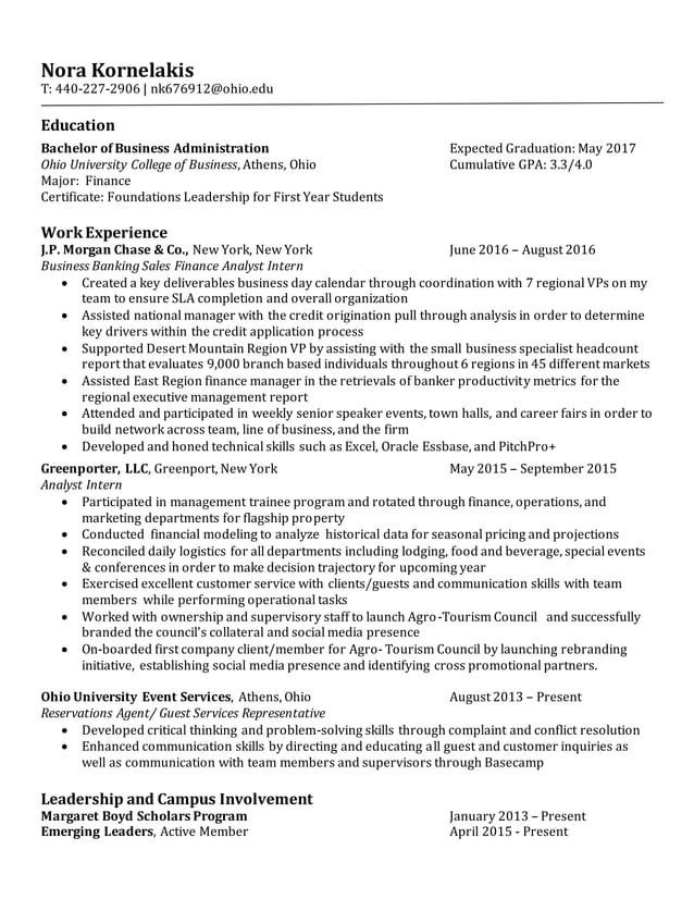 Kornelakis, nora. resume | PDF