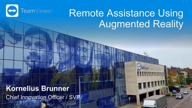 TeamViewer: Remote Assistance using Augmented Reality | PDF | Business ...