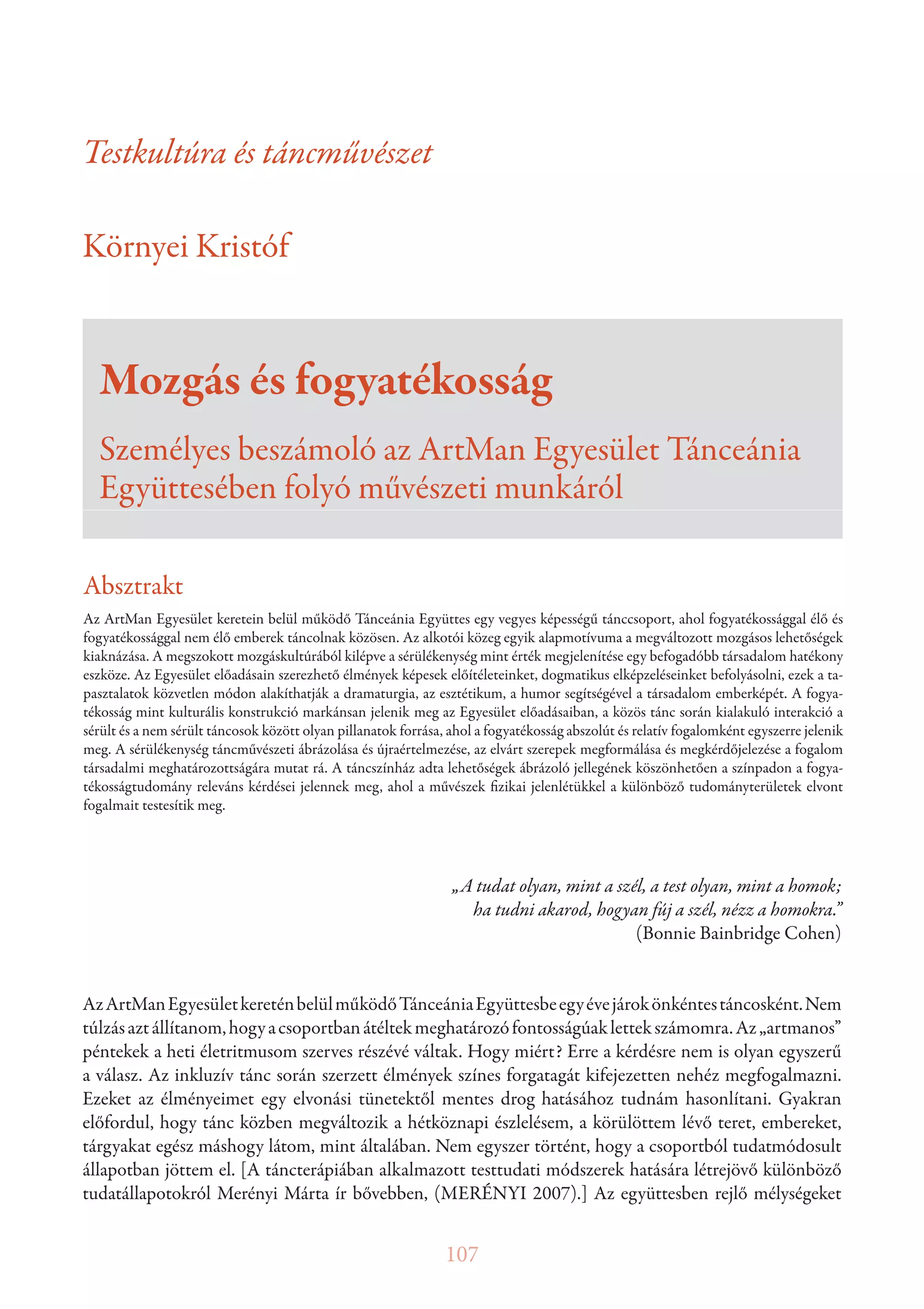 Környei Kristóf - Mozgás és fogyatékosság // Flamich_Hernádi_Hoffmann ...