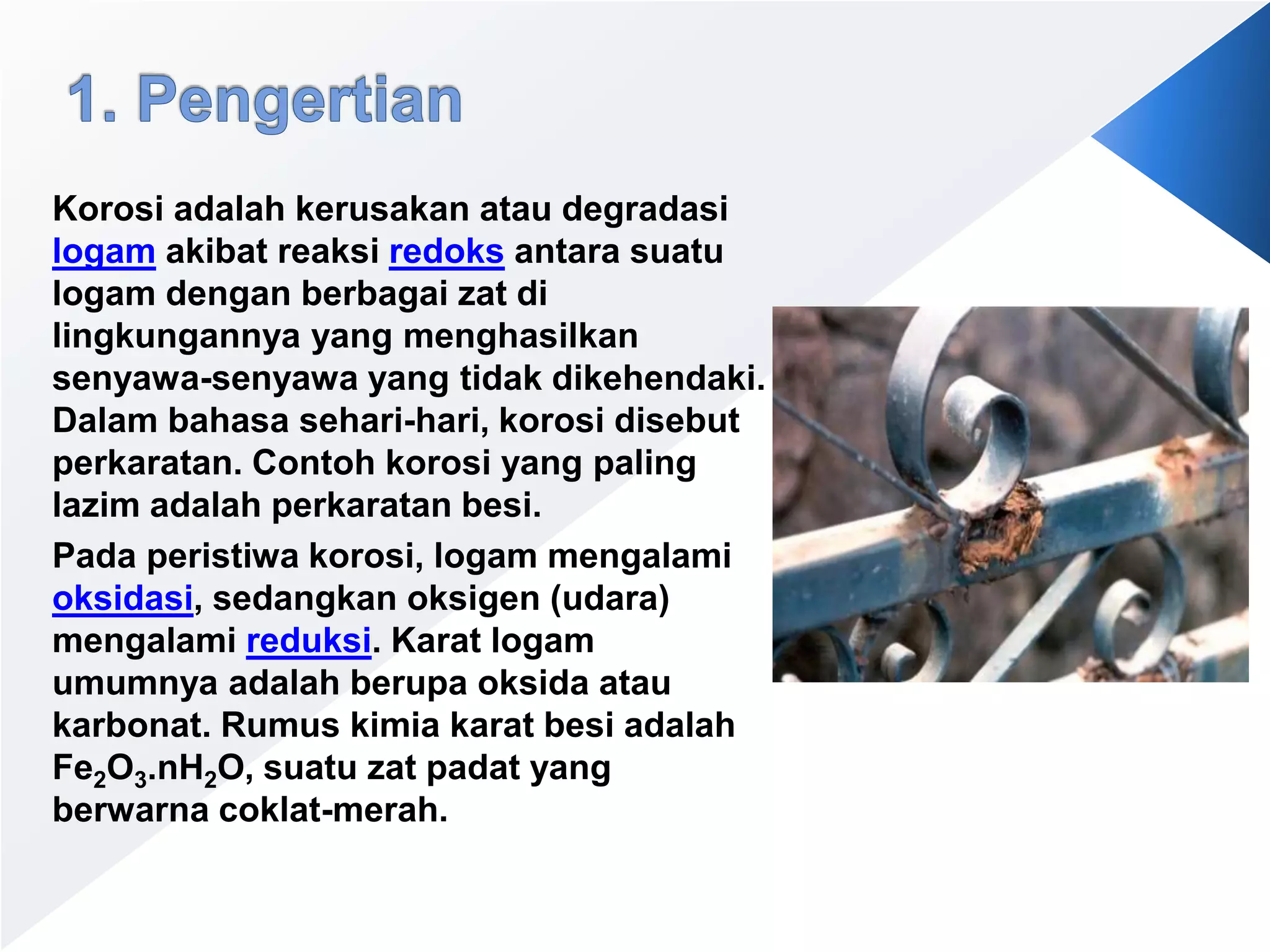Korosi atau Perkaratan | PPTX