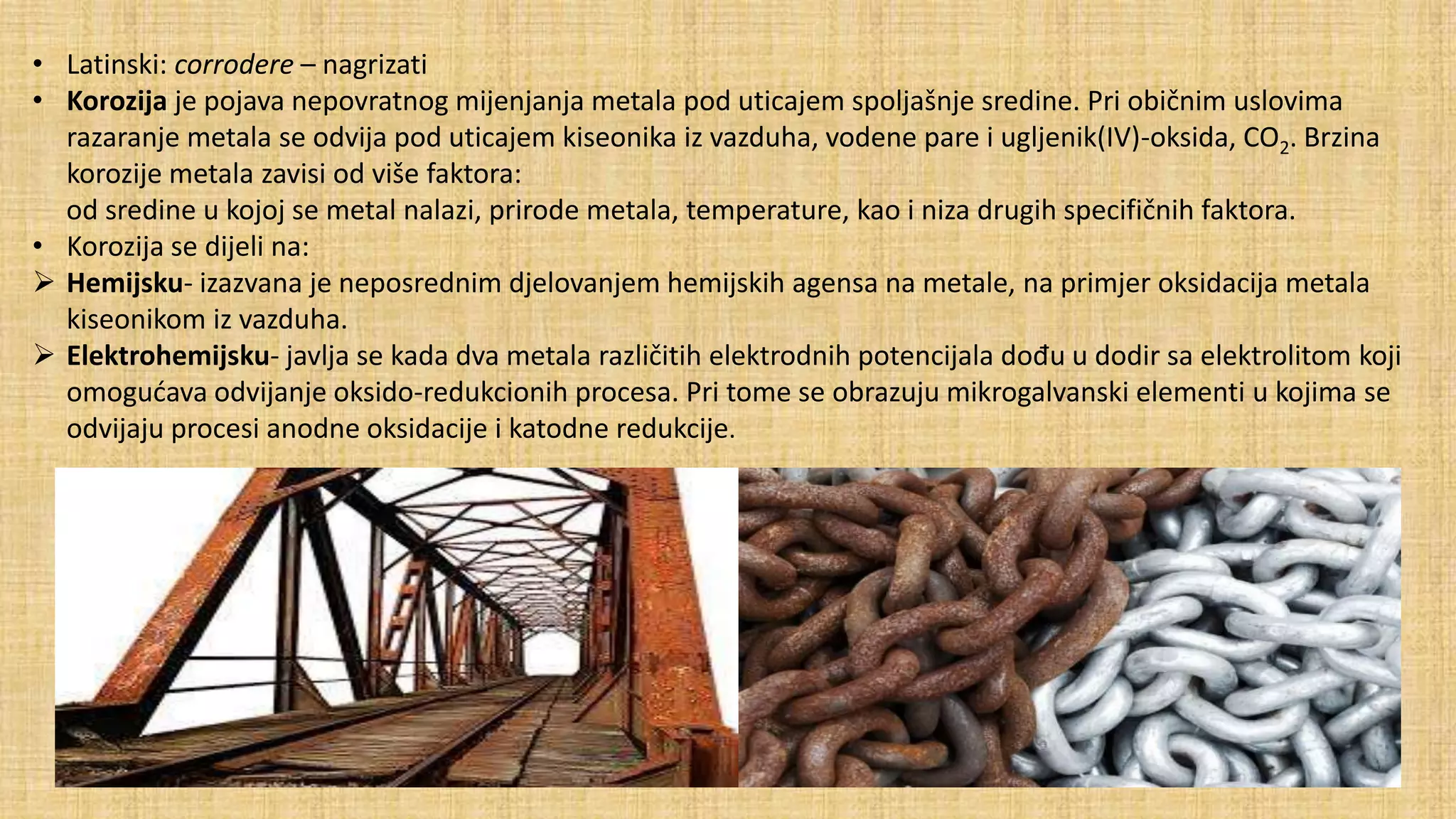 Korozija | PPTX