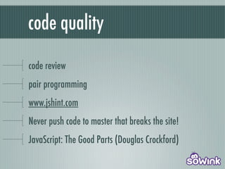 Developing large scale JavaScript applications | PDF