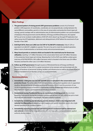 Coordination and Supervision (Korsup) KPK and Mineral & Coal Mining ...