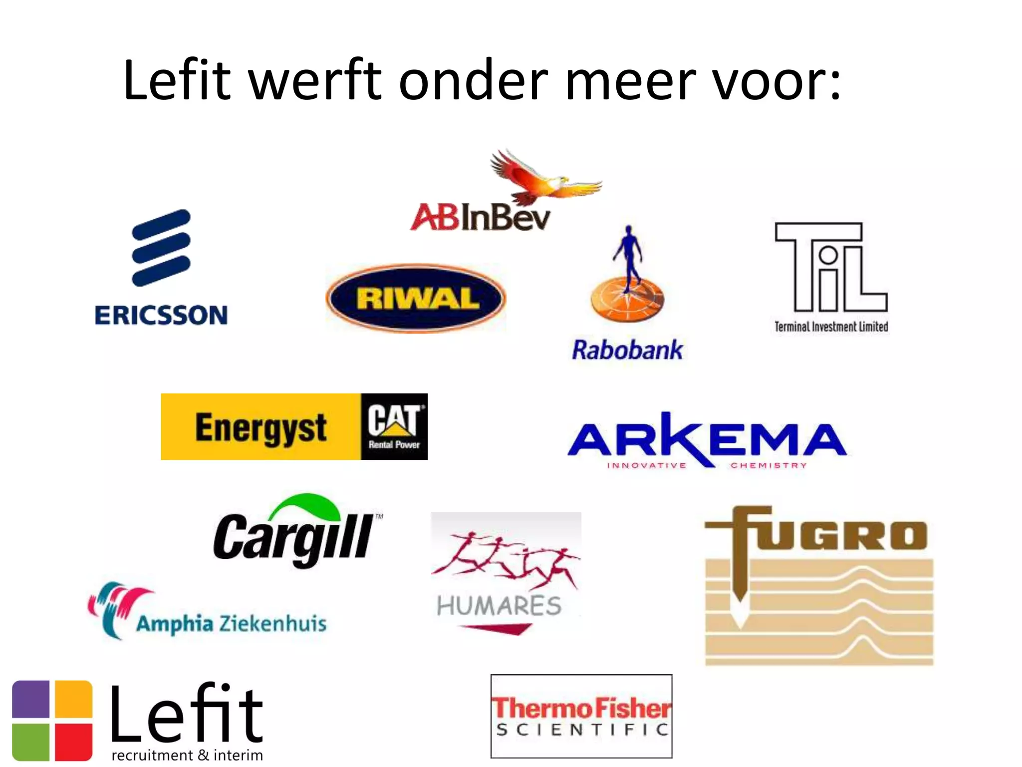 Lefit in het kort | PPT