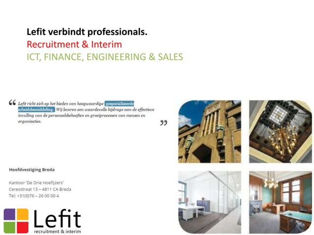 Lefit in het kort | PPT