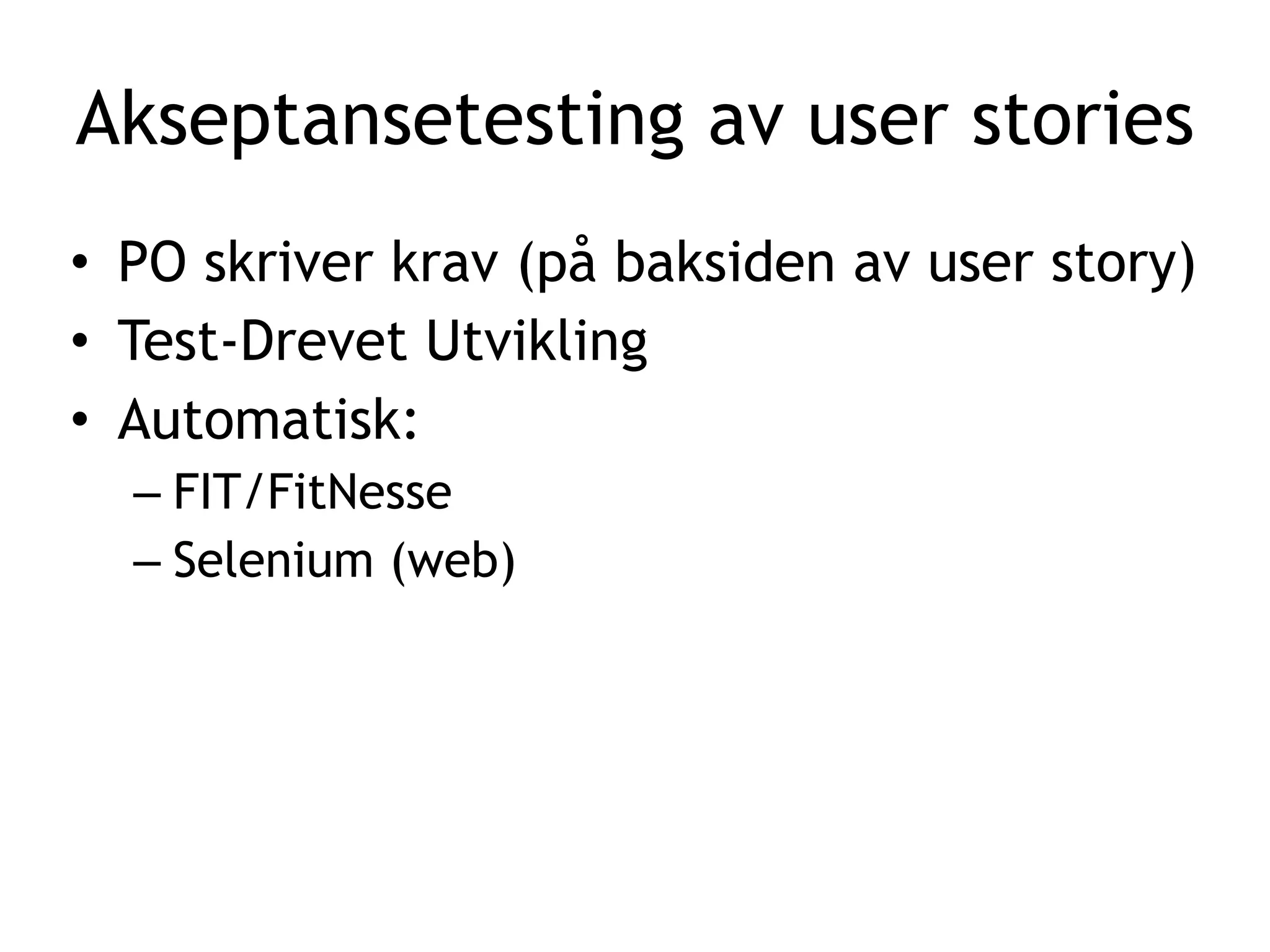 Kort introduksjon til Scrum | PPT | Free Download