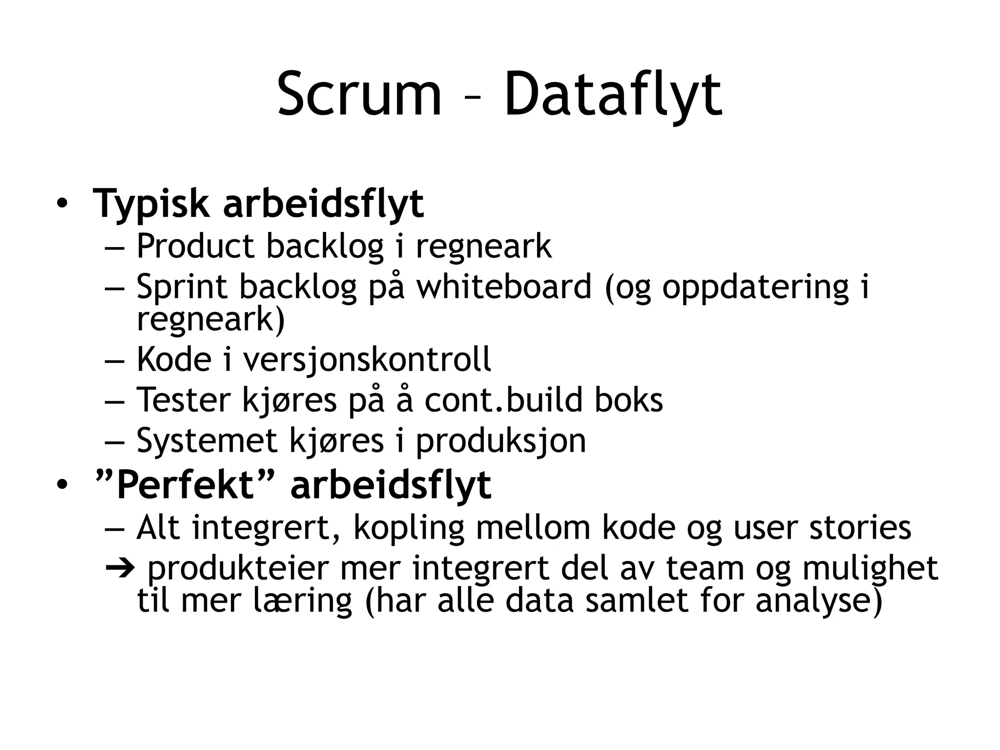 Kort introduksjon til Scrum | PPT | Free Download