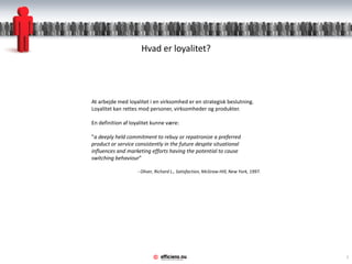 Kort om loyalitet | PDF