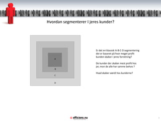 Kort om segmentering | PDF