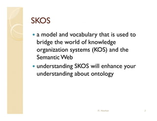 Knowledge Organization Systems | PDF