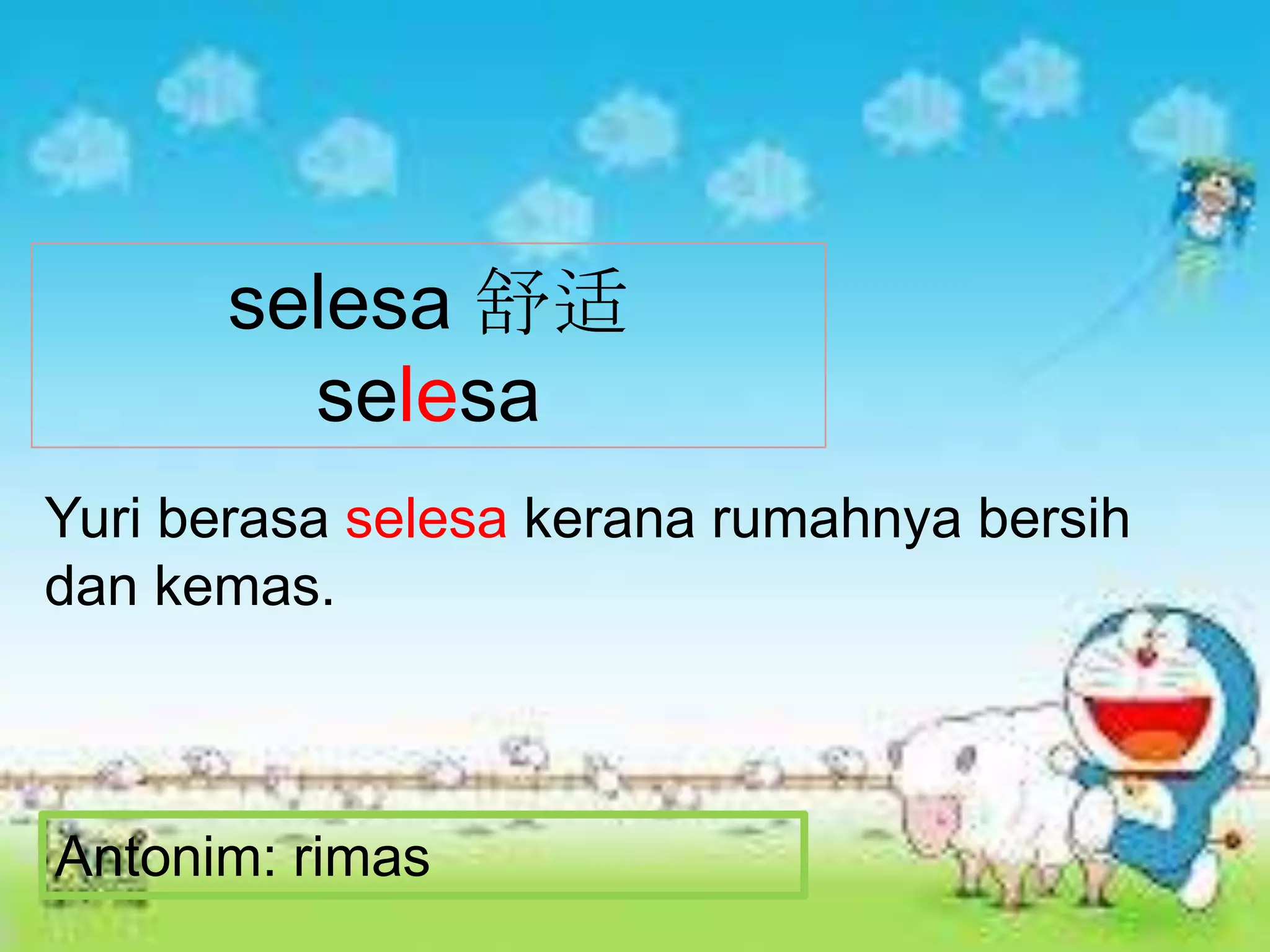 Kosa kata unit 9 | PPT