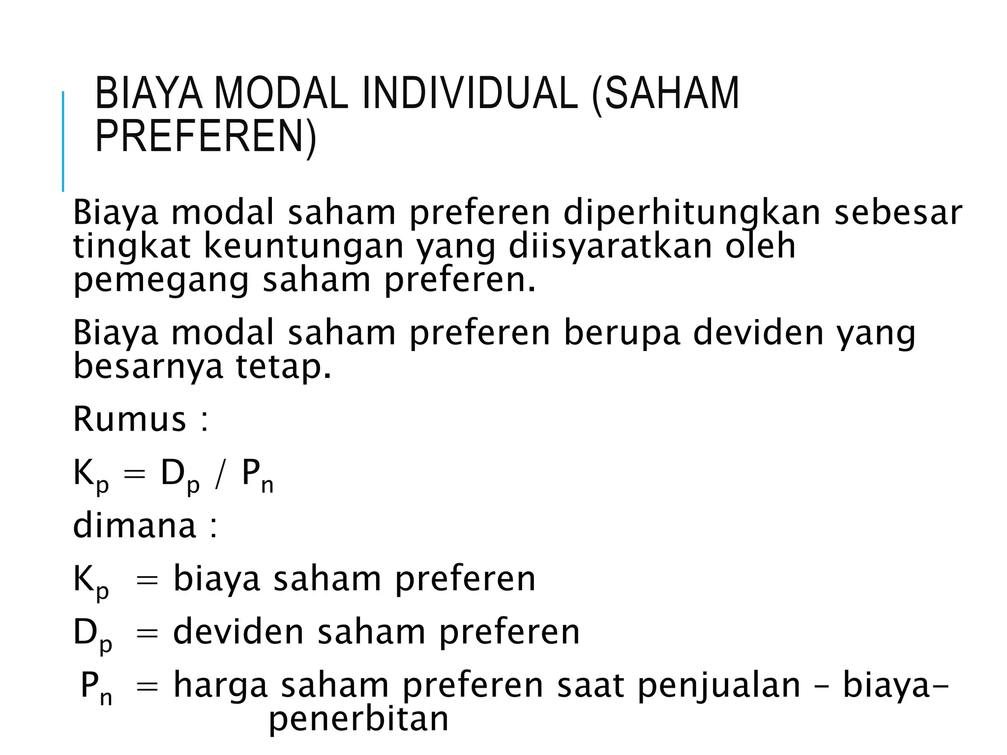 kosep biaya modal.ppt