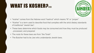 Jewish Food Laws
