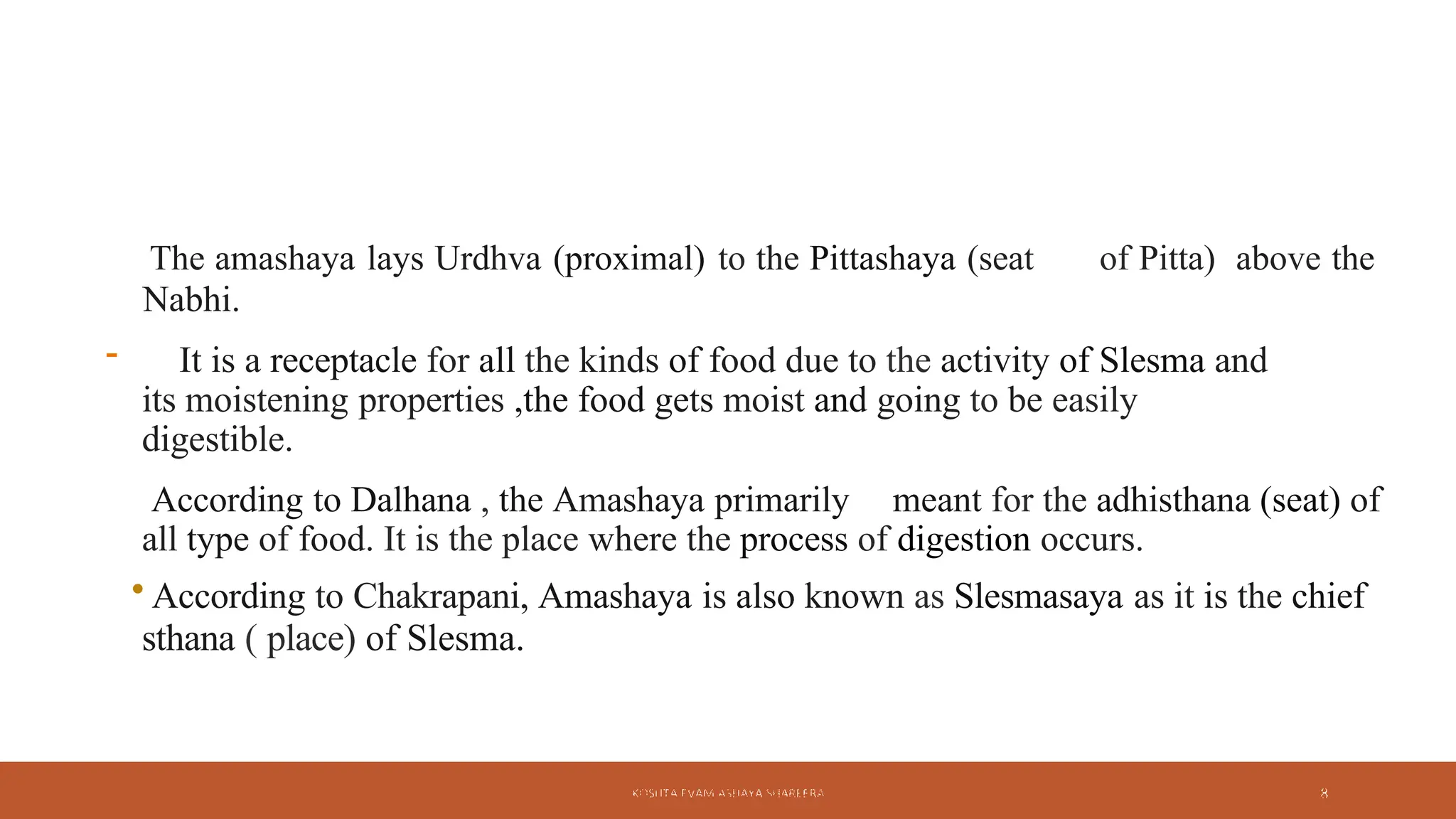 koshta .pptx made by me for ayurvedic students | PPTX