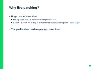 Kernel Recipes 2018 - Live (Kernel) Patching: status quo and status ...