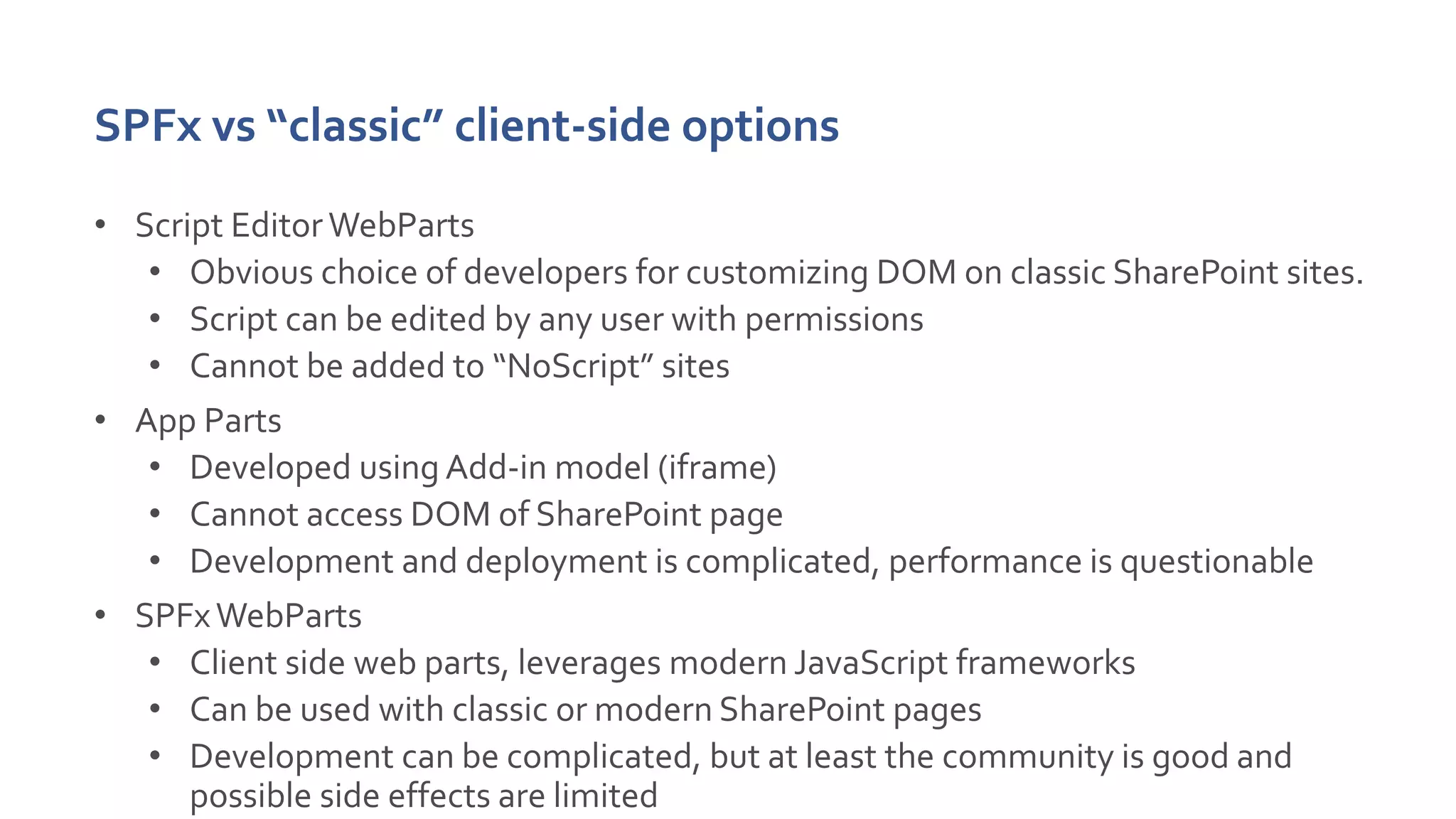 Extending Microsoft Teams with SPFx webparts | PPT